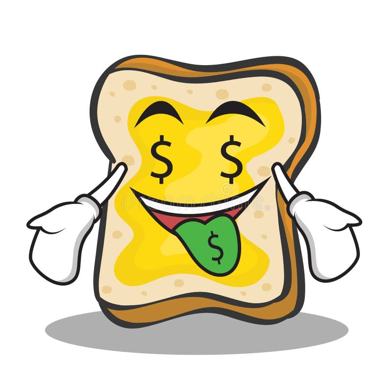 Money cartoon face stock vector. Illustration of circle - 12519967