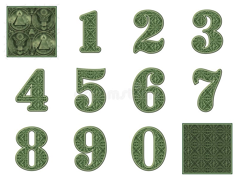 Dollar Numbers Stock Illustrations – 3,309 Dollar Numbers Stock ...
