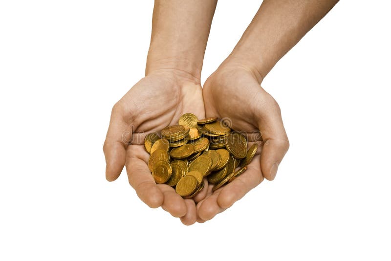 Money offering stock image. Image of sharing, savings - 12512141