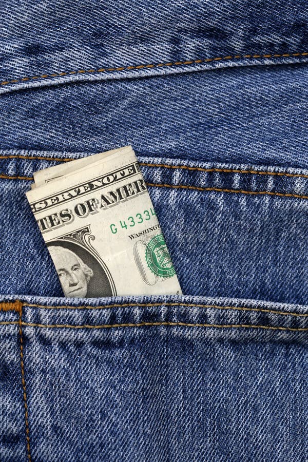 Money stock photo. Image of rich, currency, paper, jeans - 42252218