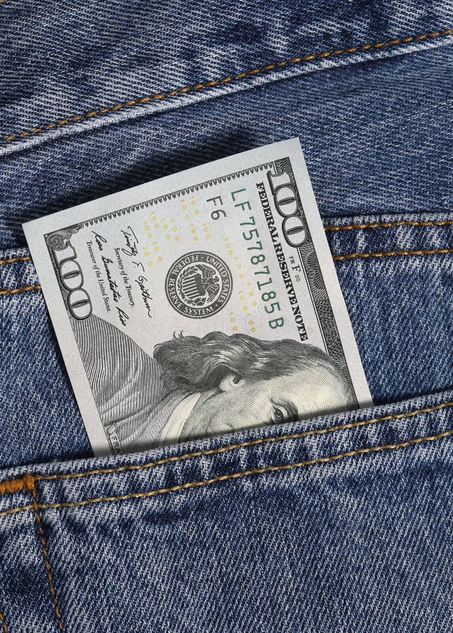 Money stock photo. Image of american, banknote, denim - 42253416