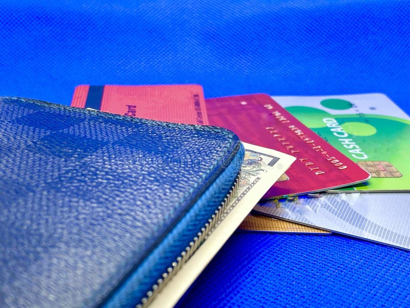 Money in open wallet stock image. Image of income, credit - 300772341