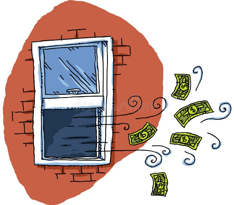 Cartoon Cash stock illustration. Illustration of dollars - 22160603