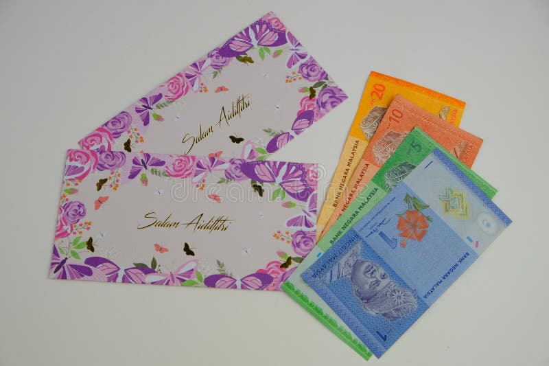 Money Packet with Ringgit Malaysia Notes for Ramadhan and Eid Fitr ...