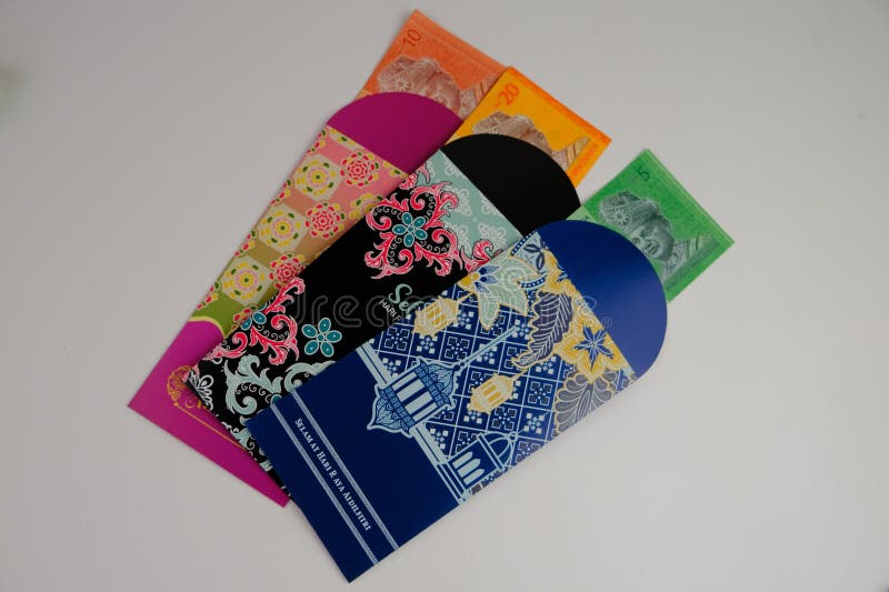 Money Packet with Ringgit Malaysia Notes for Ramadhan and Eid Fitr ...