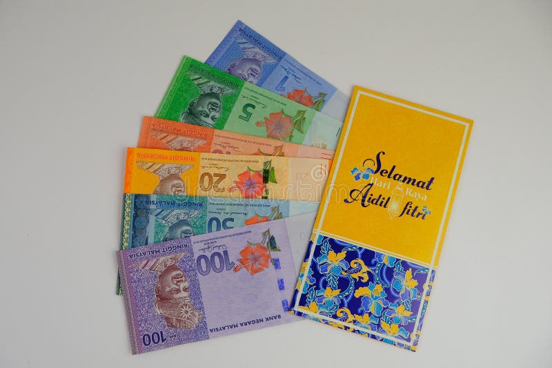 Money Packet with Ringgit Malaysia Notes for Ramadhan and Eid Fitr ...