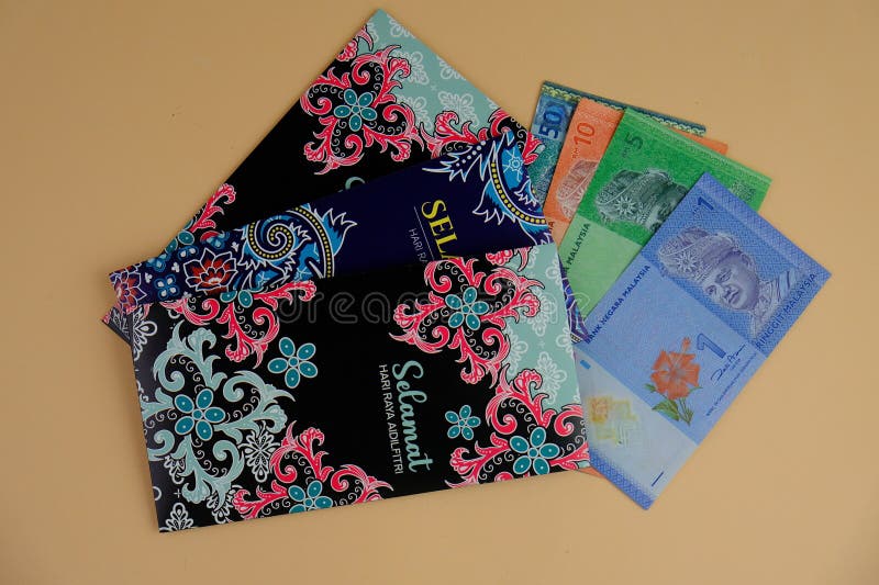Money Packet with Ringgit Malaysia Notes for Ramadhan and Eid Fitr ...
