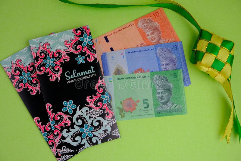 Money Packet with Ringgit Malaysia Notes for Ramadhan and Eid Fitr ...