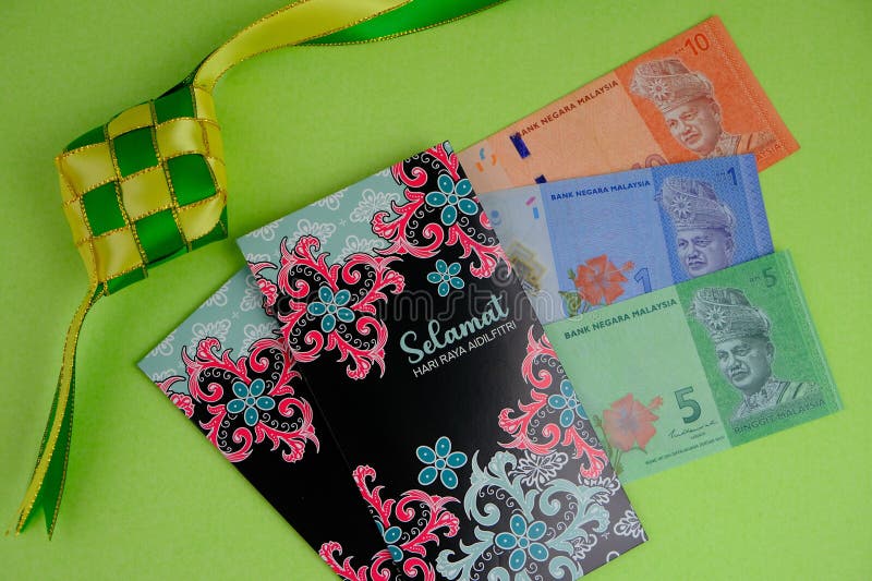 Money Packet with Ringgit Malaysia Notes for Ramadhan and Eid Fitr ...