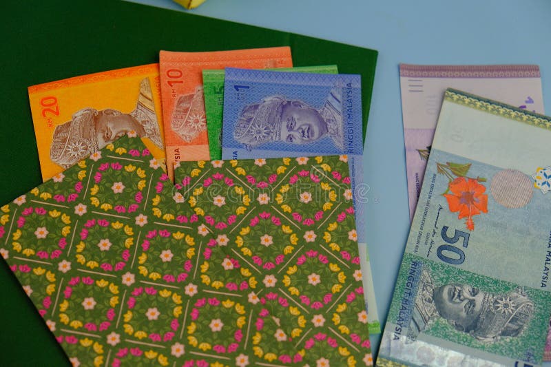 Money Packet with Ringgit Malaysia Notes for Ramadhan and Eid Fitr ...