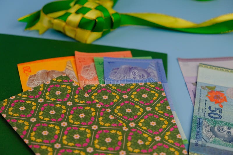 Money Packet with Ringgit Malaysia Notes for Ramadhan and Eid Fitr ...