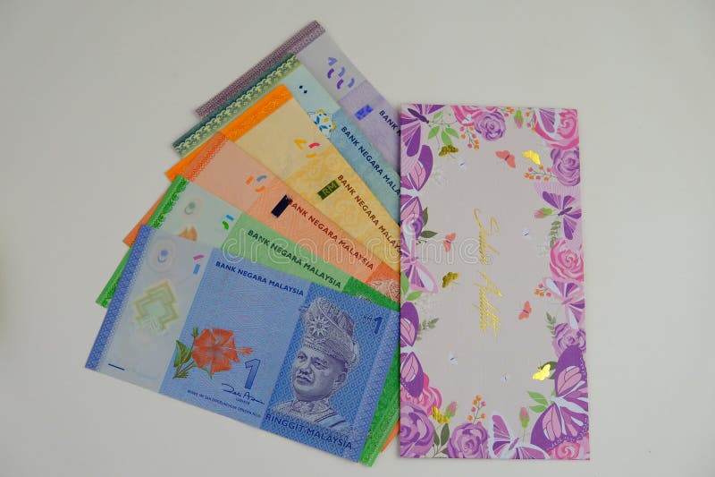 Money Packet with Ringgit Malaysia Notes for Ramadhan and Eid Fitr ...