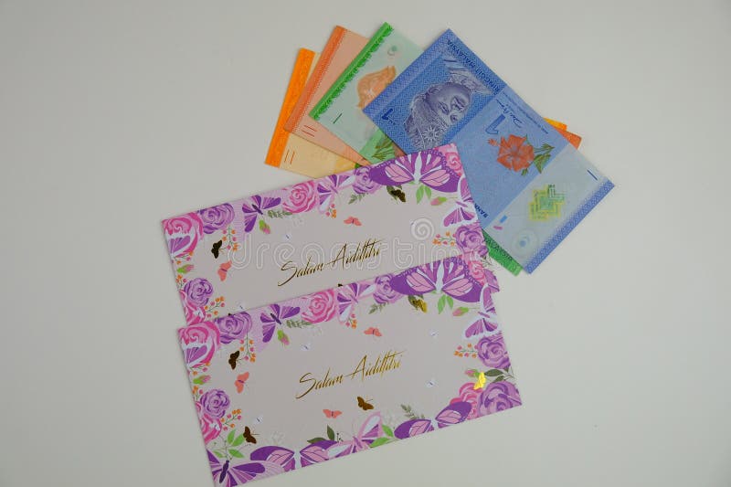 Money Packet with Ringgit Malaysia Notes for Ramadhan and Eid Fitr ...