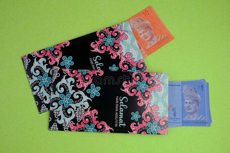 Money Packet with Ringgit Malaysia Notes for Ramadhan and Eid Fitr ...
