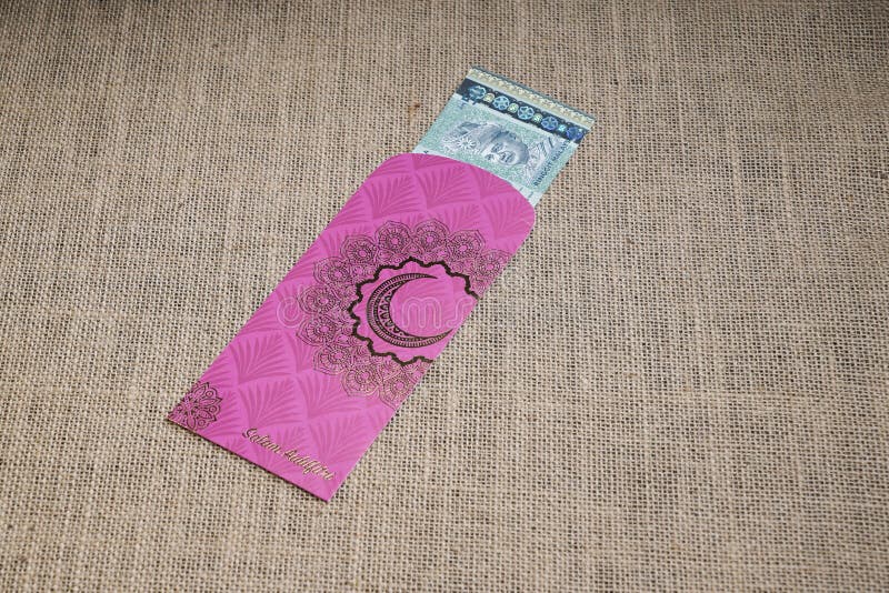 Money Packet or `Sampul Raya` Stock Image - Image of forgiveness ...