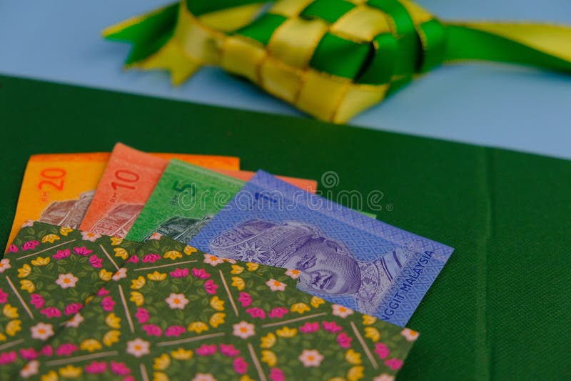 Money Packet with Ringgit Malaysia Notes for Ramadhan and Eid Fitr ...