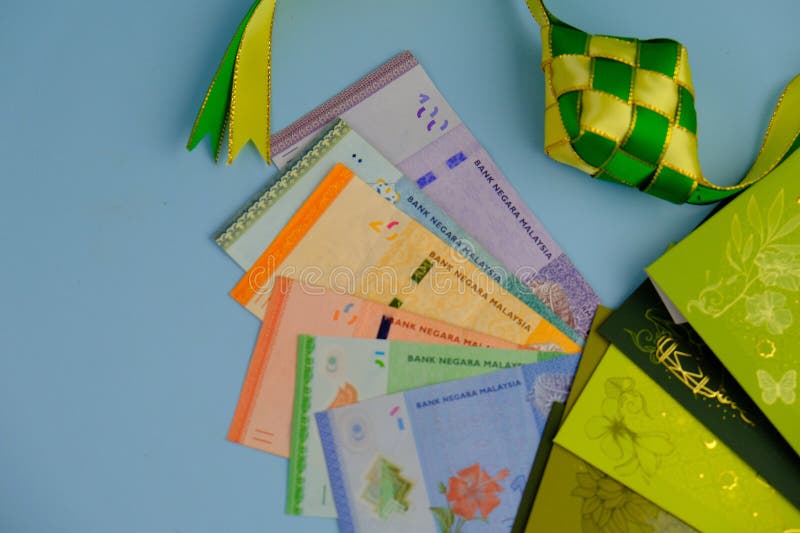 Money Packet with Ringgit Malaysia Notes for Ramadhan and Eid Fitr ...