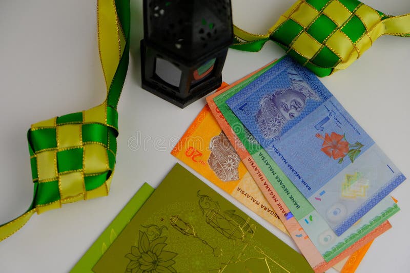 Money Packet with Ringgit Malaysia Notes for Ramadhan and Eid Fitr ...