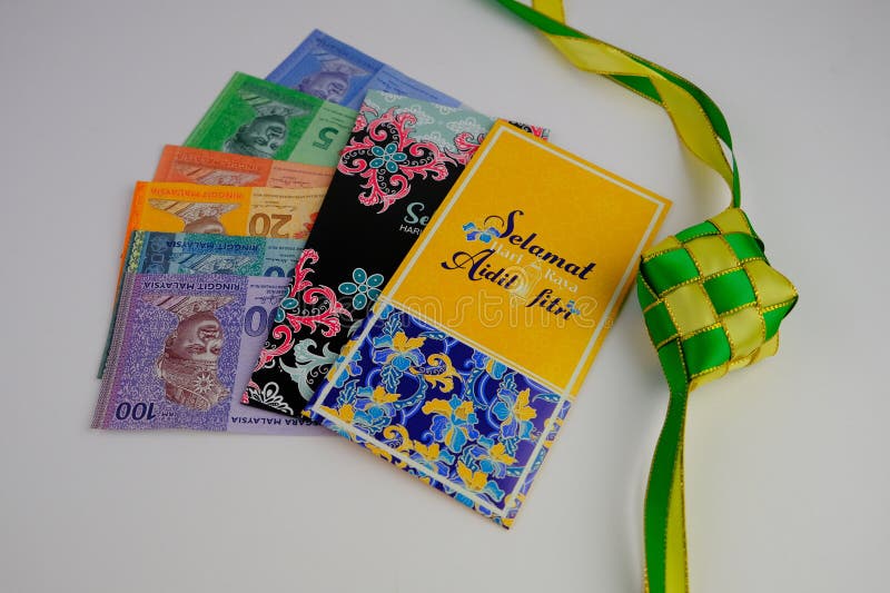 Money Packet with Ringgit Malaysia Notes for Ramadhan and Eid Fitr ...