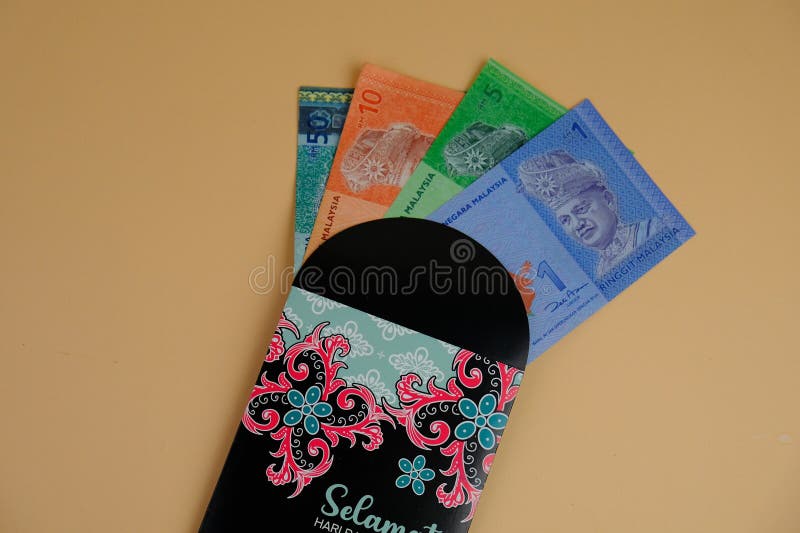 Money Packet with Ringgit Malaysia Notes for Ramadhan and Eid Fitr ...