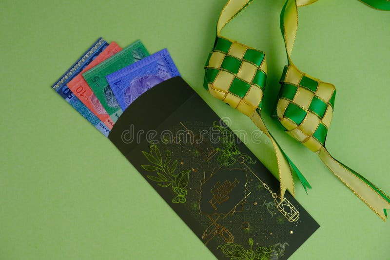Money Packet with Ringgit Malaysia Notes for Ramadhan and Eid Fitr ...