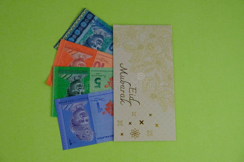 Money Packet with Ringgit Malaysia Notes for Ramadhan and Eid Fitr ...