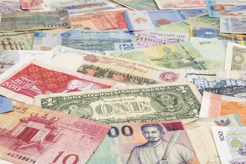 World Paper Money stock photo. Image of currency, americas - 8176752