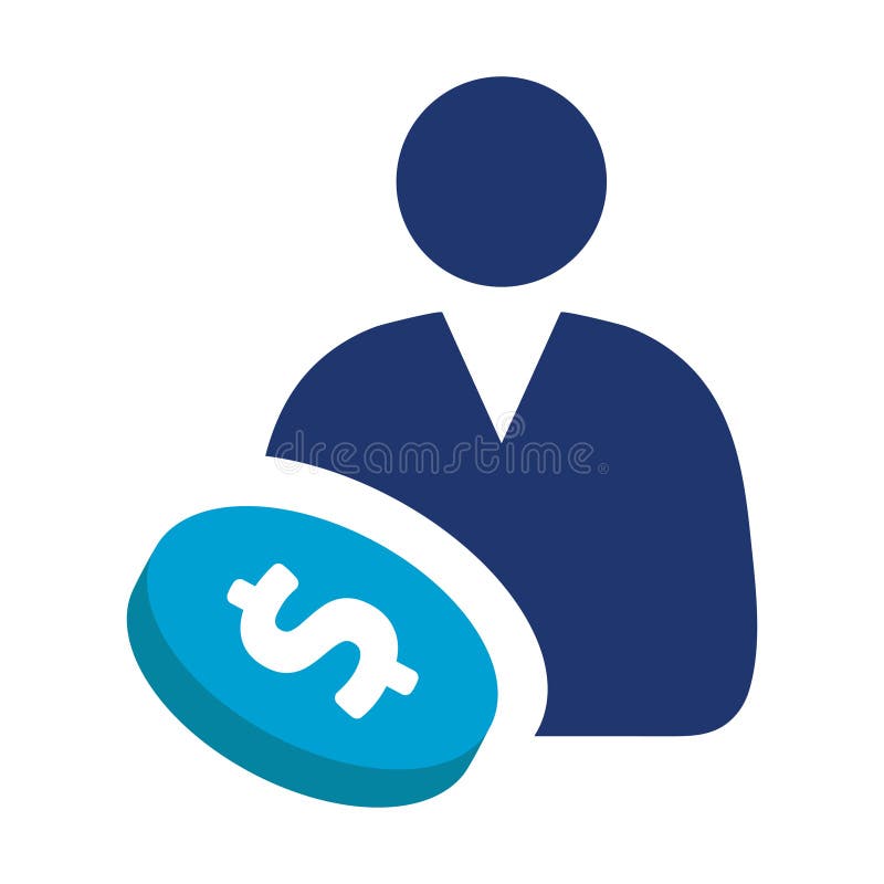 Money People Icon Vector Illustration Stock Vector - Illustration of ...