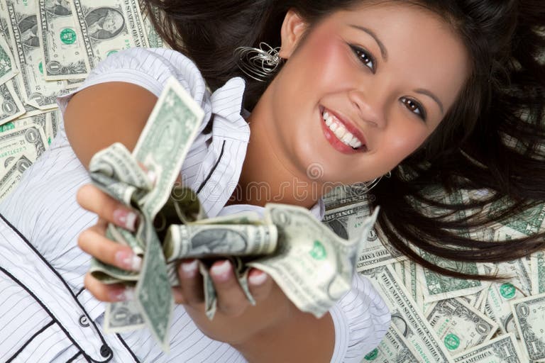 Money Person stock image. Image of gorgeous, cash, bill - 15620263