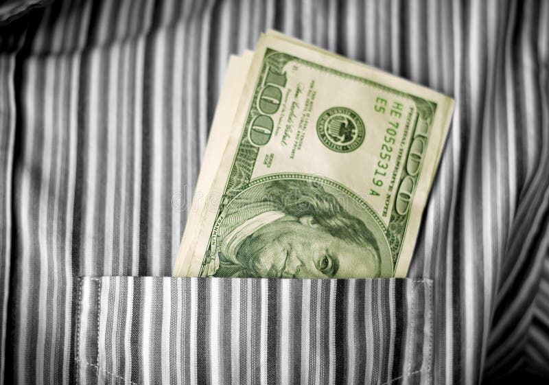 Money in pocket stock image. Image of pockets, currency - 27226923