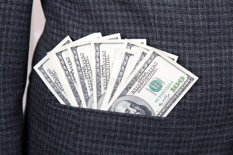 Money in a pocket stock image. Image of economy, rate - 50002289