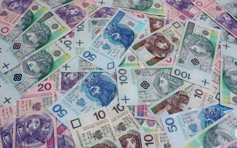 Money polish background stock image. Image of bill, abstract - 39689977