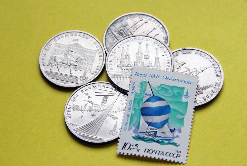 Money and postage stamp editorial image. Image of coins - 29693910