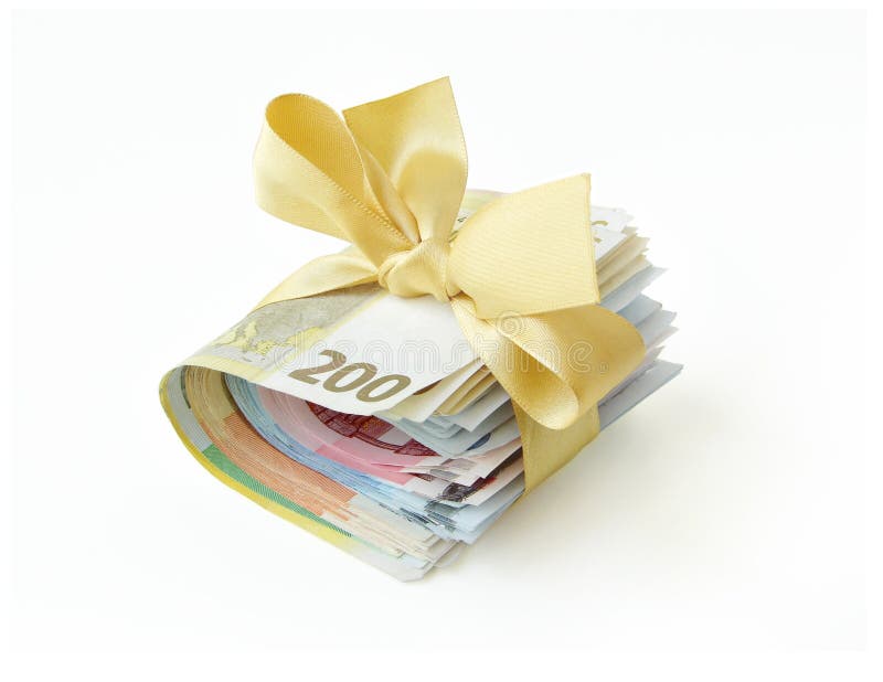 Money present stock image. Image of savings, banknotes - 8818009