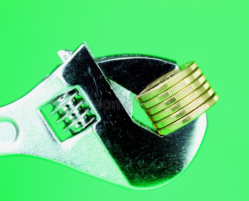 Money Pressure stock image. Image of monetary, chrome - 20892951