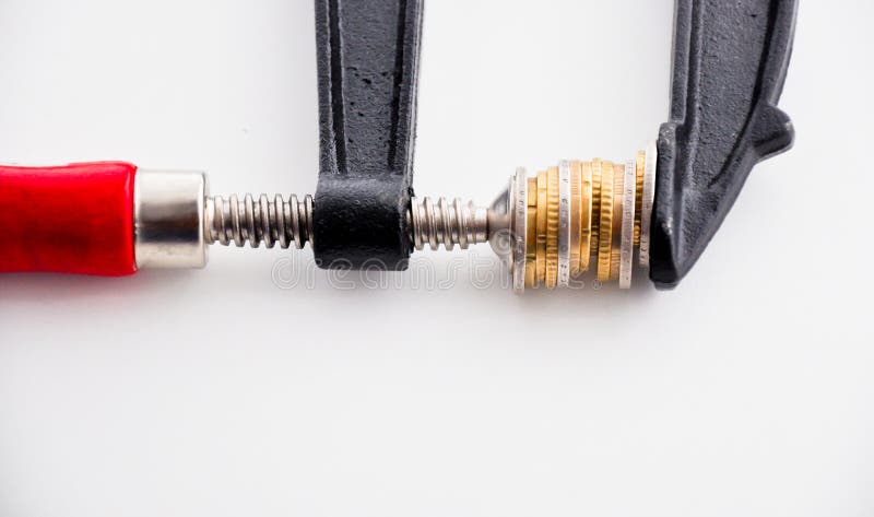 Money Pressure Leads To Savings Stock Photo - Image of british ...