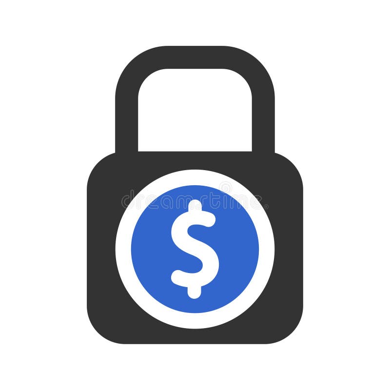 Money privacy icon design stock vector. Illustration of bank - 220347464