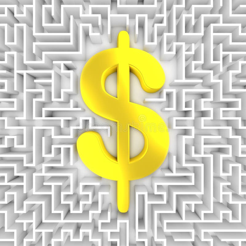 Money Problems stock vector. Illustration of desk, stress - 2579454