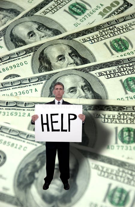 Money Problems, Need Help Concept Stock Image - Image of economics ...