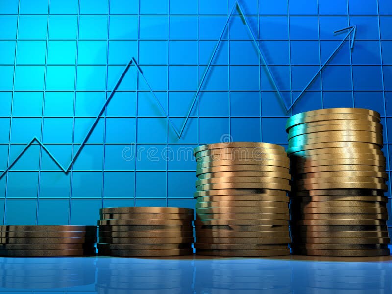 Money profit stock illustration. Illustration of achievement - 11735403