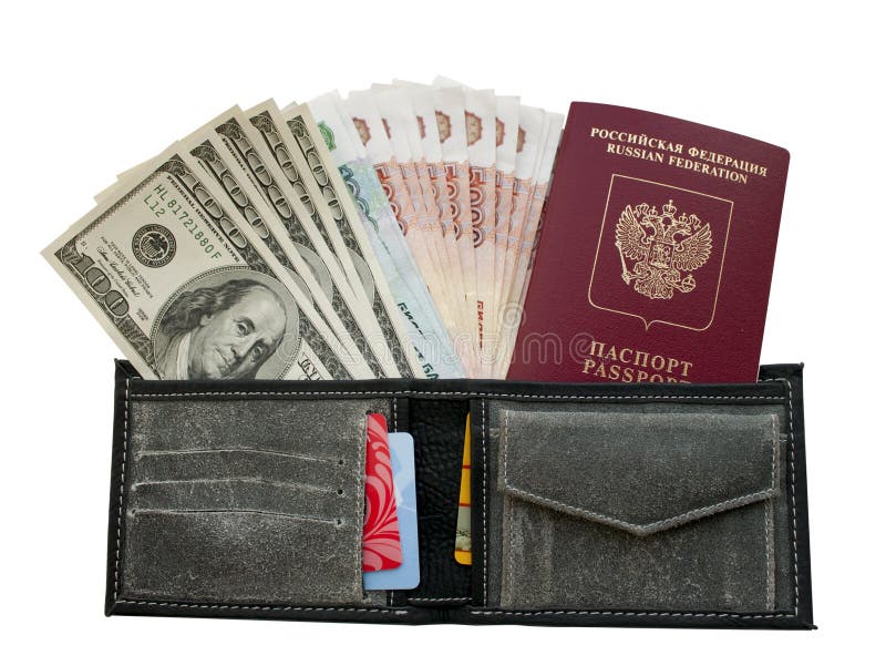 Money in purse stock image. Image of banknote, green - 18037809