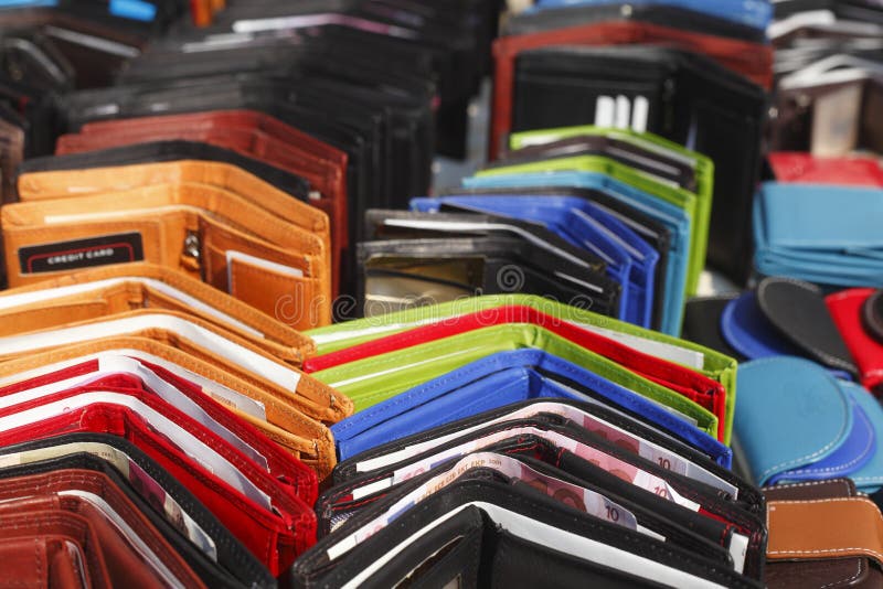 Money Purses stock photo. Image of stall, purse, cash - 76408220