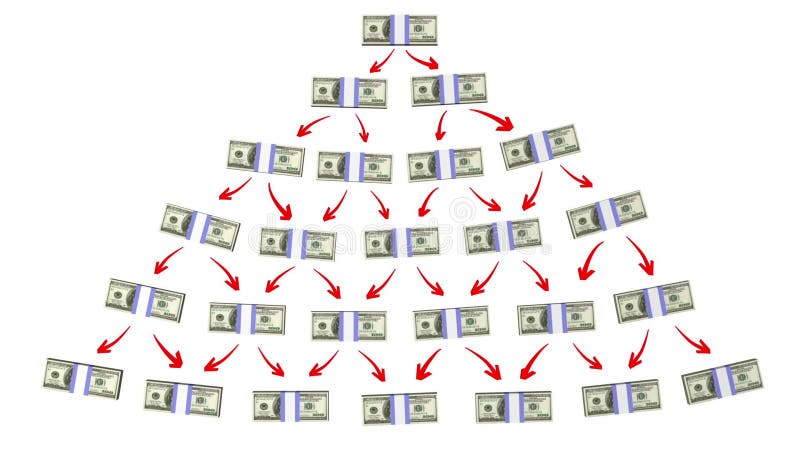 Money Pyramid (dollars Version) Stock Video - Video of 1080p, earning ...