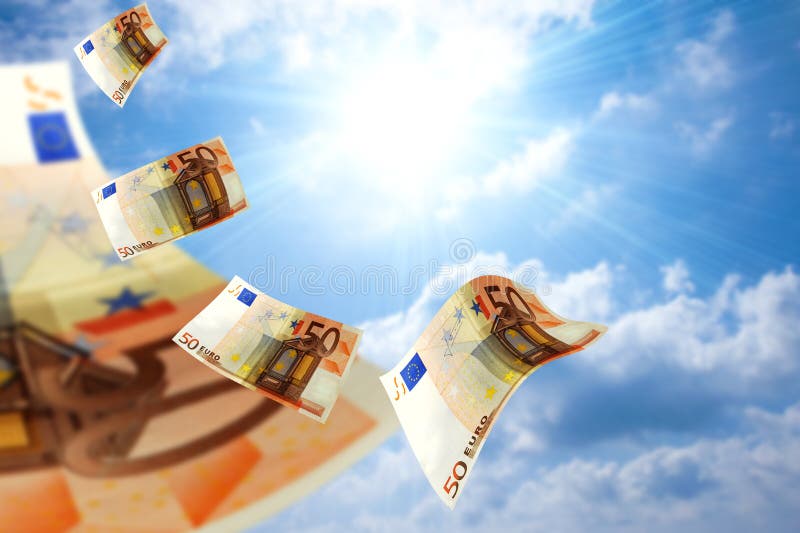 Money rain stock photo. Image of commercial, activity - 7404978
