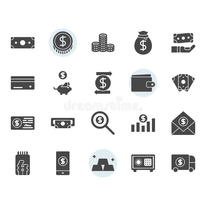 Money Related Icon and Symbol Set Stock Vector - Illustration of dollar ...
