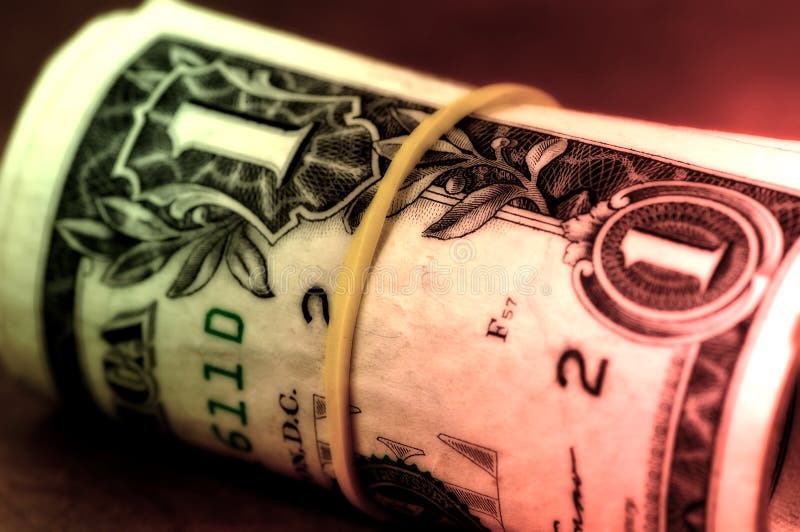 Money Roll stock photo. Image of background, finance - 29376004