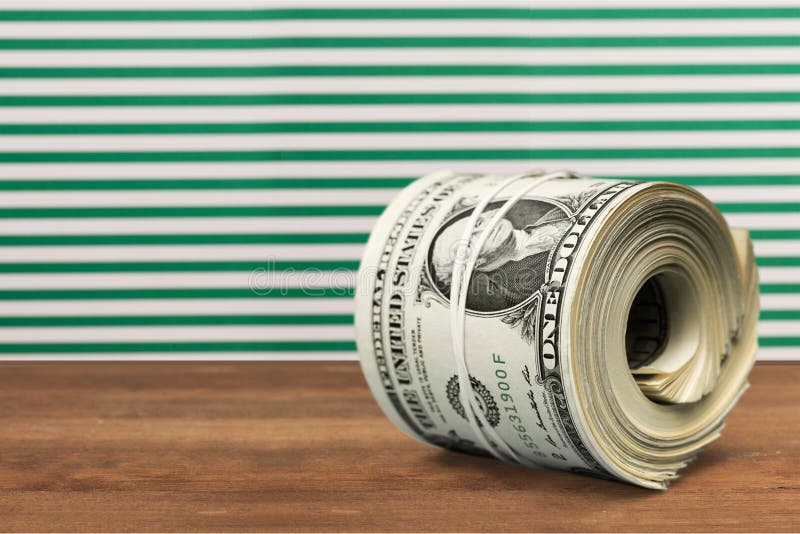 Money Roll stock image. Image of dollar, excess, billboard - 59854875