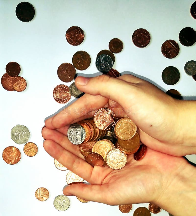 Money stock photo. Image of hands, white, save, money - 83281444