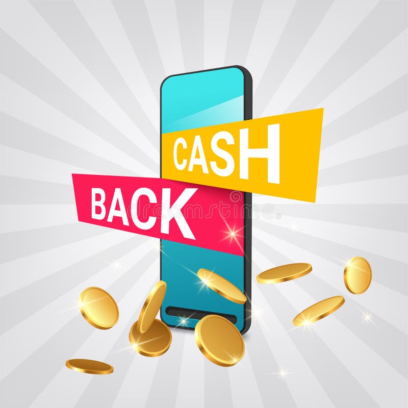 Money Saving, Cash Back Reward Bonus Program Vector Banner Stock Vector ...