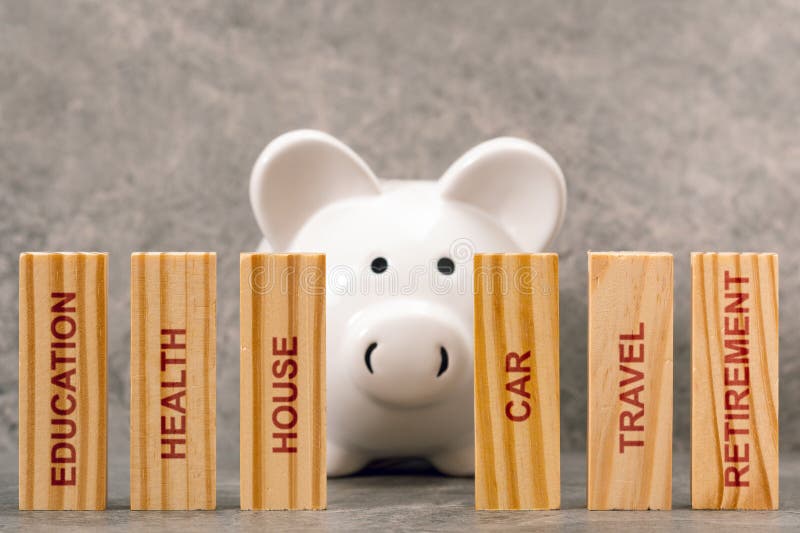 Money Saving Concept and Savings Allocation for Different Purposes ...